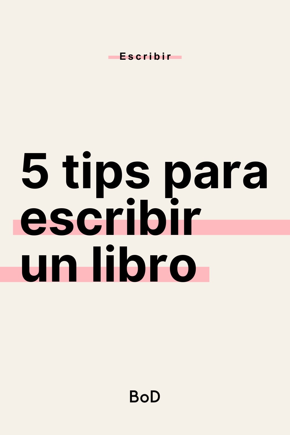 5 consejos para comenzar a escribir un libro - fingerprint España